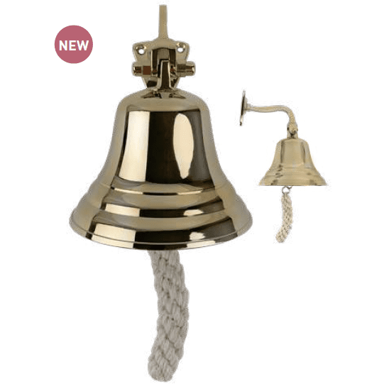 4 Inch Last Orders Bell – Brass Finish – Pint365